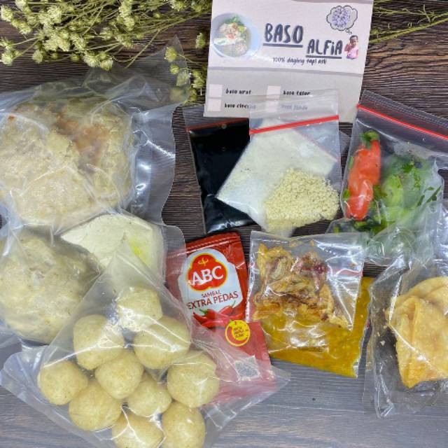 Jual Baso Sapi Alfia Siap Saji (Hanya Baso / 1 Buah Baso Ukuran Jumbo ...