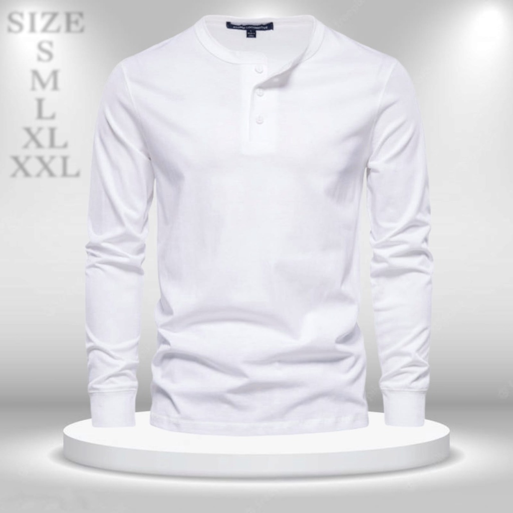 Jual Sanghai Pria Kancing Lengan Panjang Berkualitas distro,Kaos ... Jual Sanghai Pria Kancing Lengan Panjang Berkualitas distro,Kaos ...