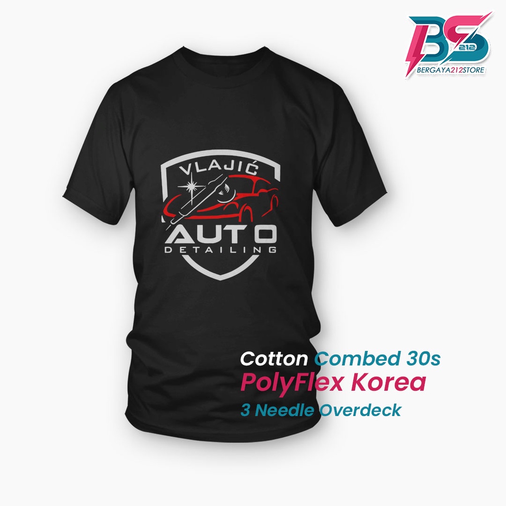 Jual Kaos Distro AUTO DETAILING Cotton Combed Sablon Unisex / Baju ...