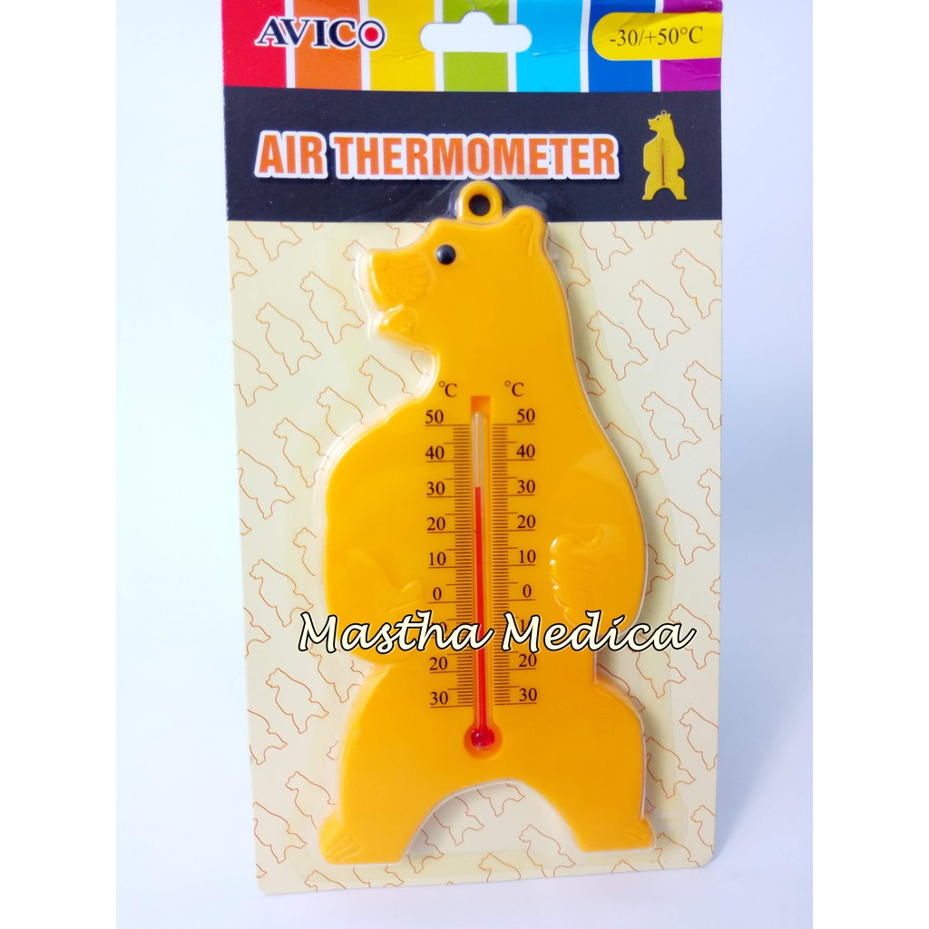 Jual Thermometer Termometer Dinding Raksa Karakter Thermo Suhu Ruang ...