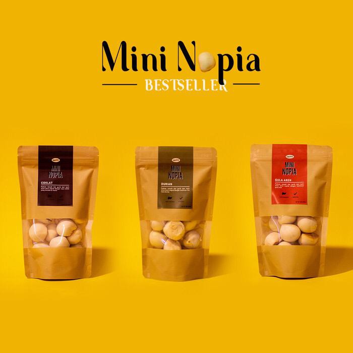 Jual Bunding: Mini Nopia Series Mino Gula Aren Mino Coklat Mino Durian ...
