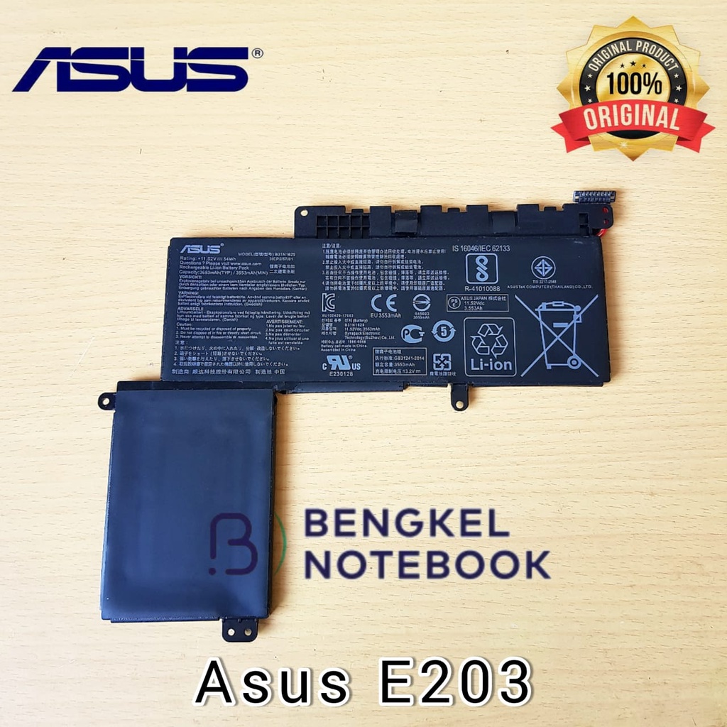 Jual Baterai Asus E203 E203NAH E203MAH B31N1629 | Shopee Indonesia