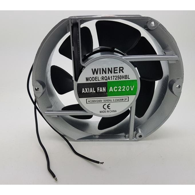 Jual OVAL Kipas Fan panel Winner AC 220V 15X17 cm with Ball Bearing ...