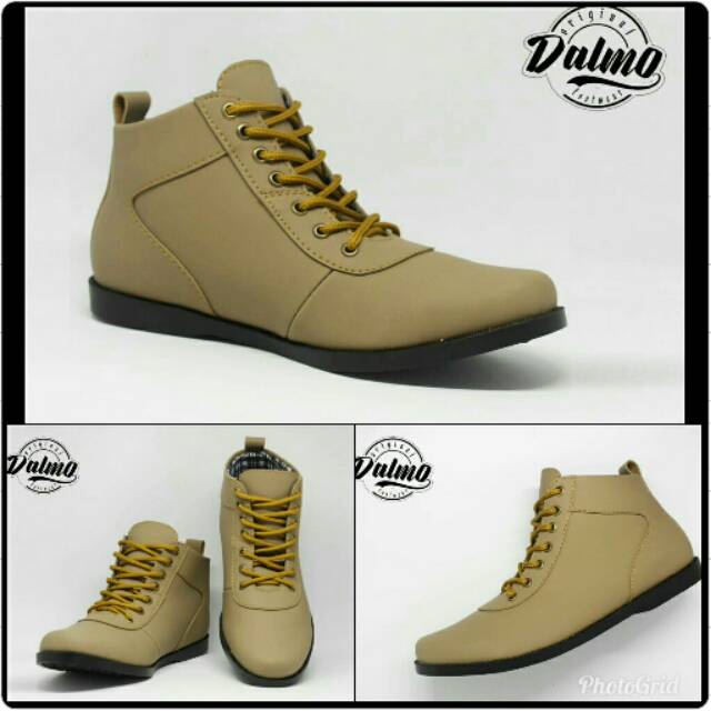 Jual Sepatu dalmo semi boots pantofel tinggi sepatu original premium ...