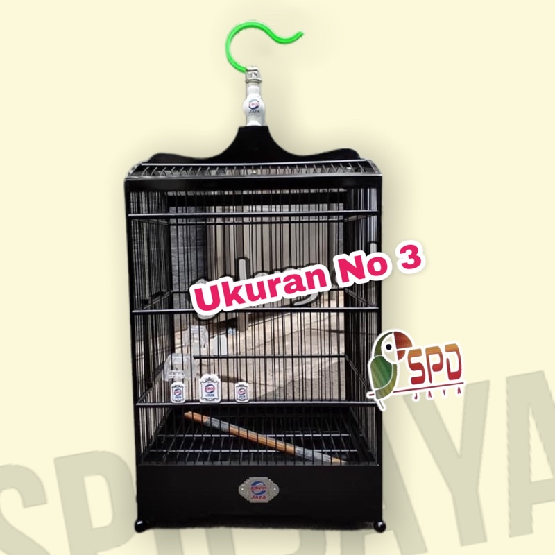 Jual SANGKAR KANDANG EBOD KOTAK NO 3 ( hitam coklat toska merah kuning hijau ) | Shopee Indonesia