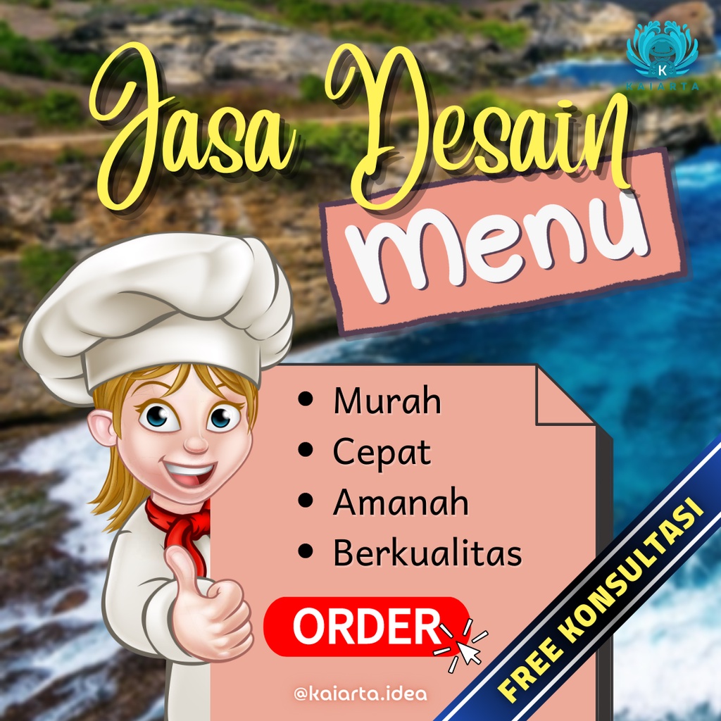 Jual Jasa Desain Menu Custom Request | Design List Harga Makanan ...
