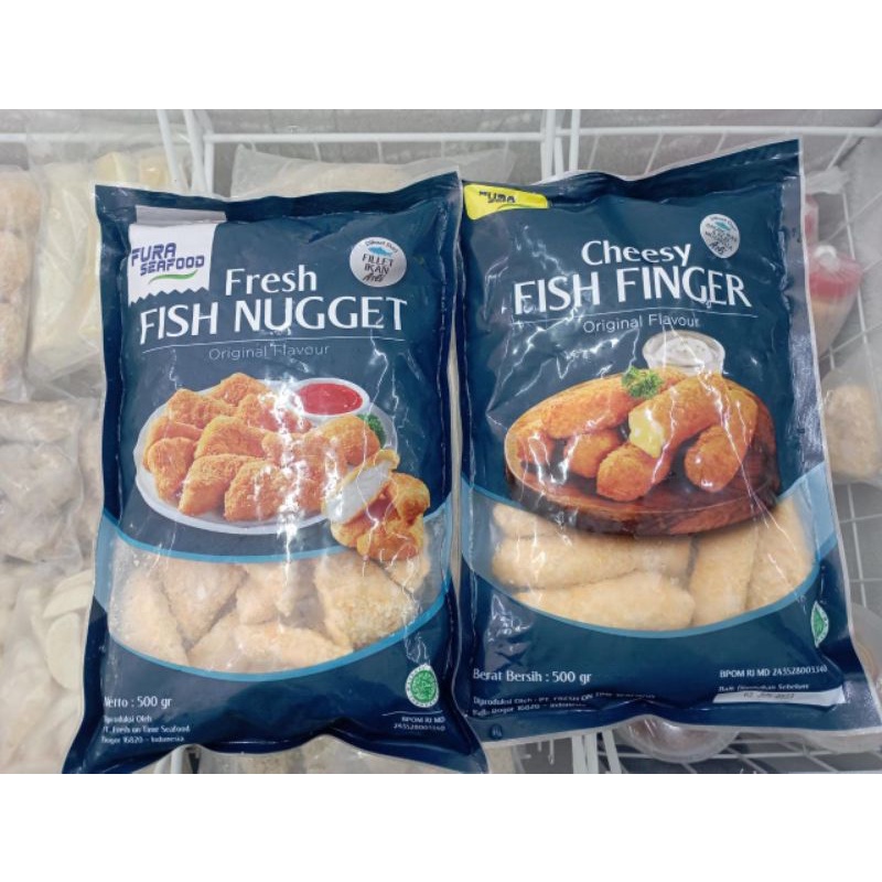 Jual Fish Nugget Fura Seafood Frozen Food | Shopee Indonesia