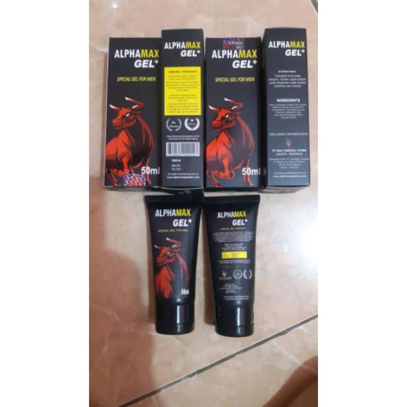 Jual Alphamax gel asli cream alphamax original membantu memelihara ...