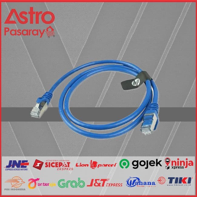 Jual HP Network Cable Lan Cat6 2M - HP Kabel Lan Cat 6 2M (DHC-CAT6-FTP) | Shopee Indonesia