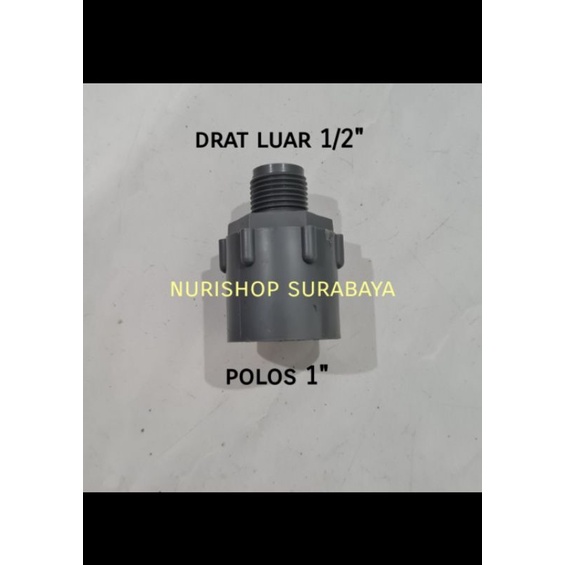 Jual Sok drat luar 1/2 Jual Sok drat luar 1/2