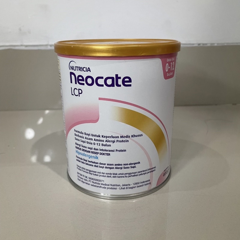 Jual Nutricia Neocate LCP 400 Gram sufor susu formula bayi balita ...