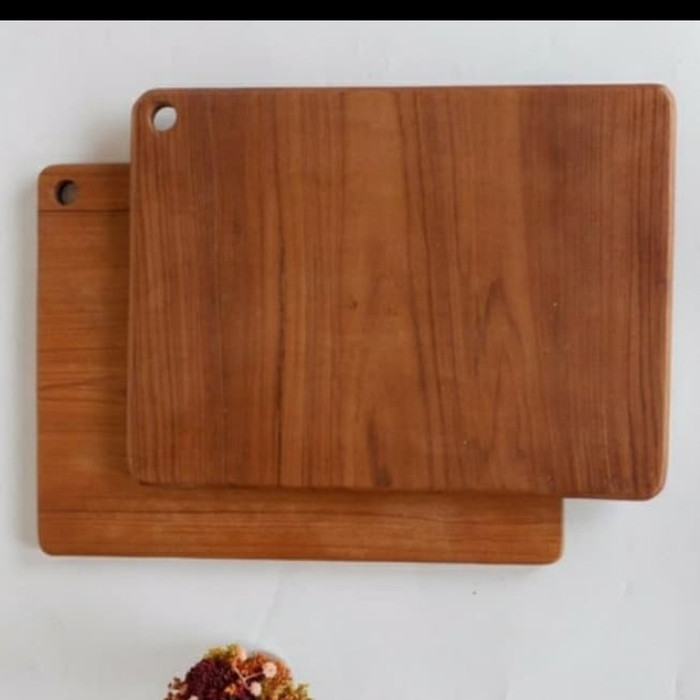 Jual talenan kayu jati besar 40x25x3 | Shopee Indonesia