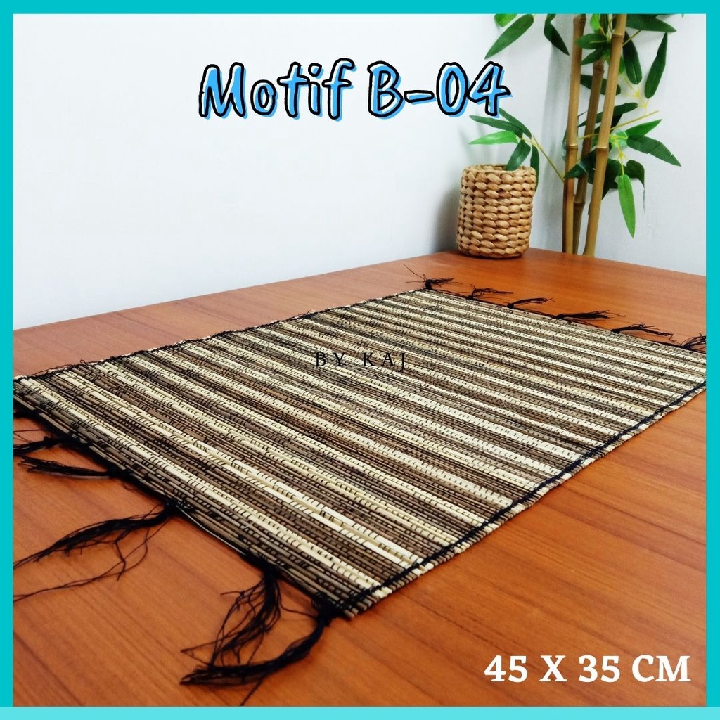 Jual TABLE RUNNER / TAPLAK MEJA TENUN / TAPLAK MEJA TENUN LIDI SIZE 35 ...