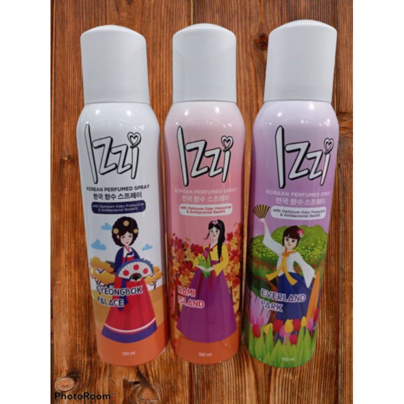Jual Izzi Parfume Korean SPRAY 150ml | Shopee Indonesia