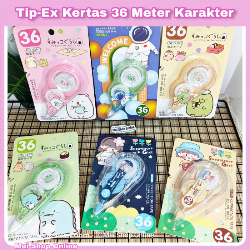 Jual Tipex Tip-Ex Kertas Karakter Jumbo | Shopee Indonesia