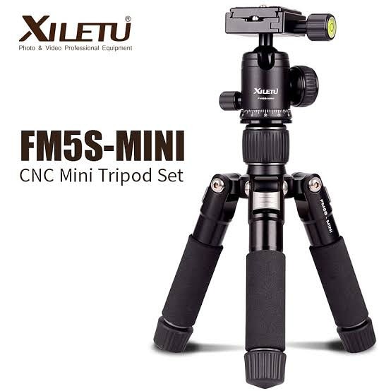 Jual Tripod Portable Travel Mini DSLR Xiletu Bexin Ball Head Stand 4 ...