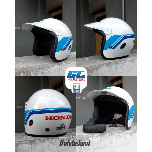 Jual HELM GL SERIES JADUL REPRO | HELM RETRO JADUL | PACKING KARDUS ...