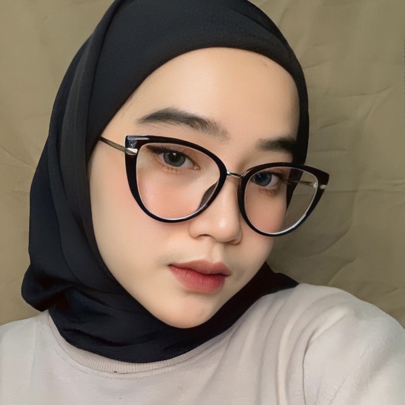 Jual FRAME KACAMATA CAT EYE GABIE ANTIRADIASI UV FASHION CEWEK KACAMATA ...