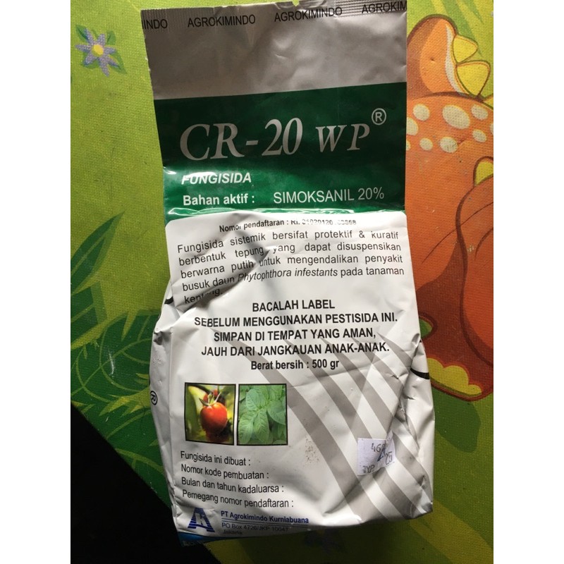 Jual fungisida CR 20wp ukuran 500 gram | Shopee Indonesia