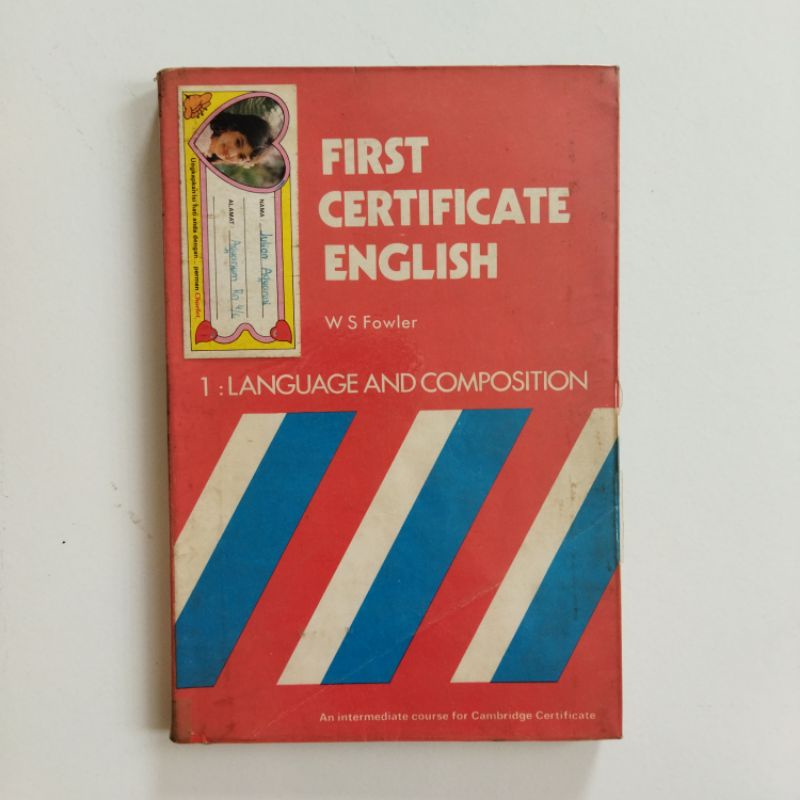 Jual First Certificate English - W S Fowler | Shopee Indonesia