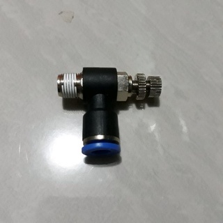 Jual FITTING SPEED CONTROL NSE 06 - 01 NEPEL PNEUMATIC (FITTING PNEUMATIC SELANG 6MM KE DRAT 1/8 ...