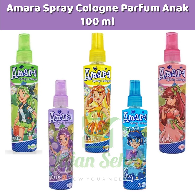 Jual Amara Spray Cologne Parfum Anak 100ml | Shopee Indonesia