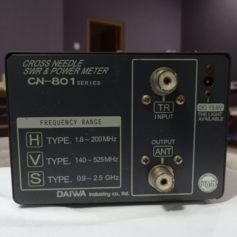 Jual Daiwa Cross Needle SWR & Power Meter CN 801 H | Shopee Indonesia