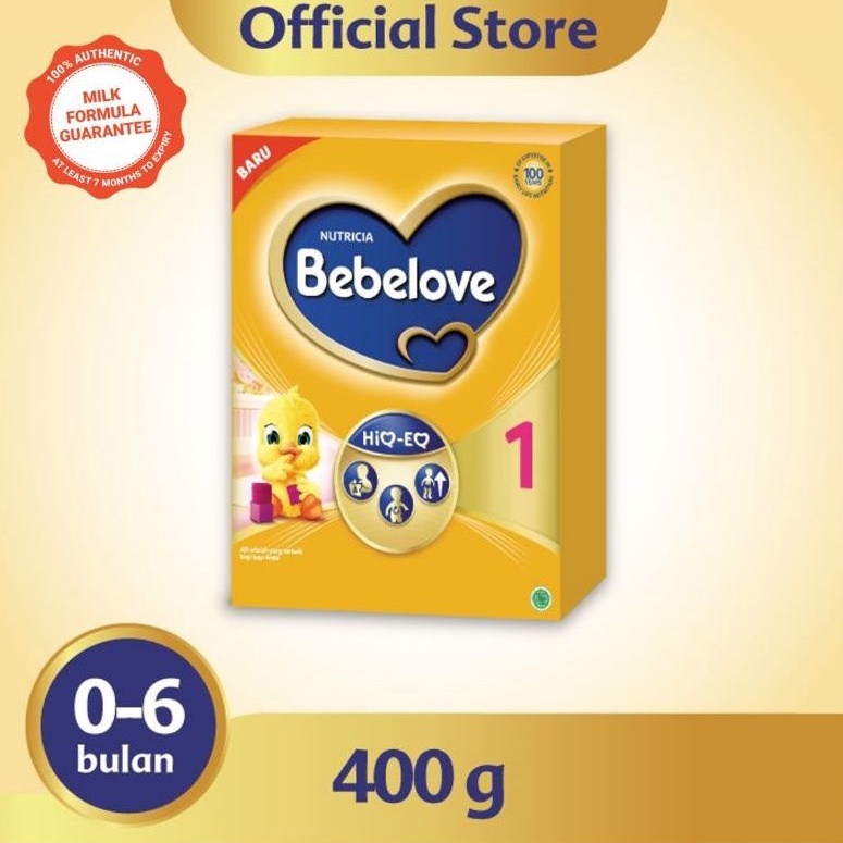 Jual Bebelove 1 Formula Bayi Bubuk 400 gr - susu anak - susu formula ...
