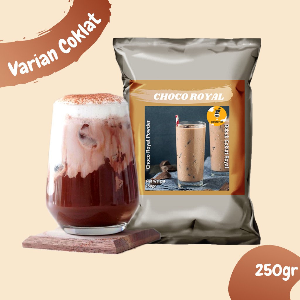 Jual BUBUK MINUMAN RASA VARIAN COKLAT 250GR / SERBUK MINUMAN ANEKA RASA ...