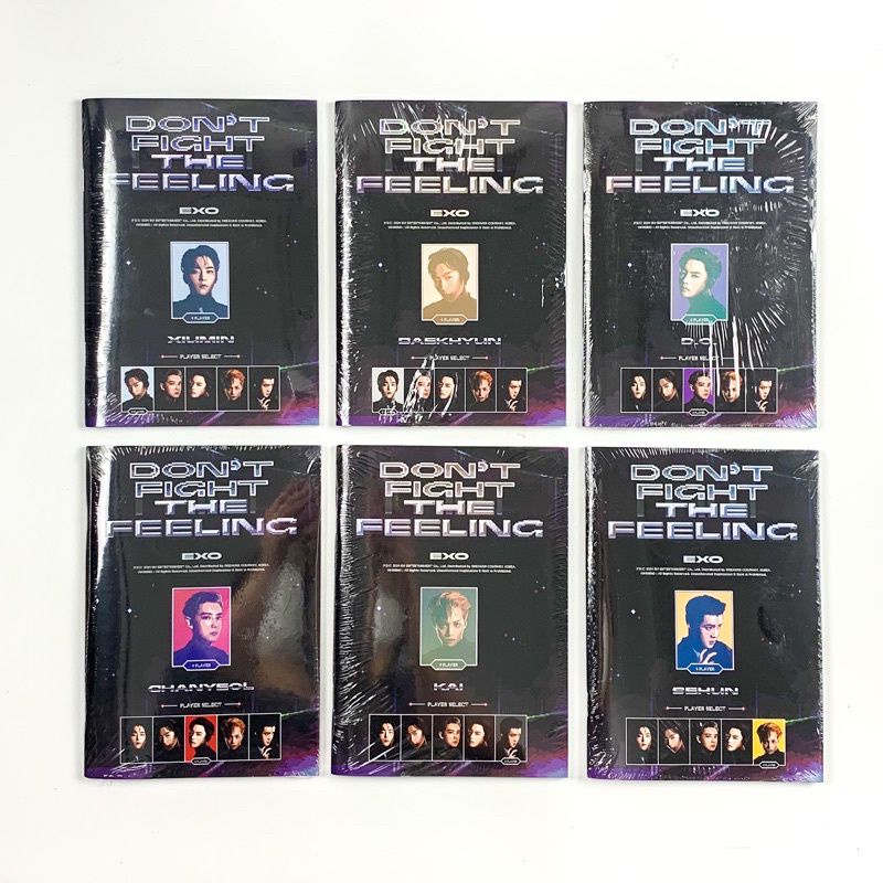 Jual [FULLSET] Album Special EXO - DFTF Don't Fight The Feeling ...