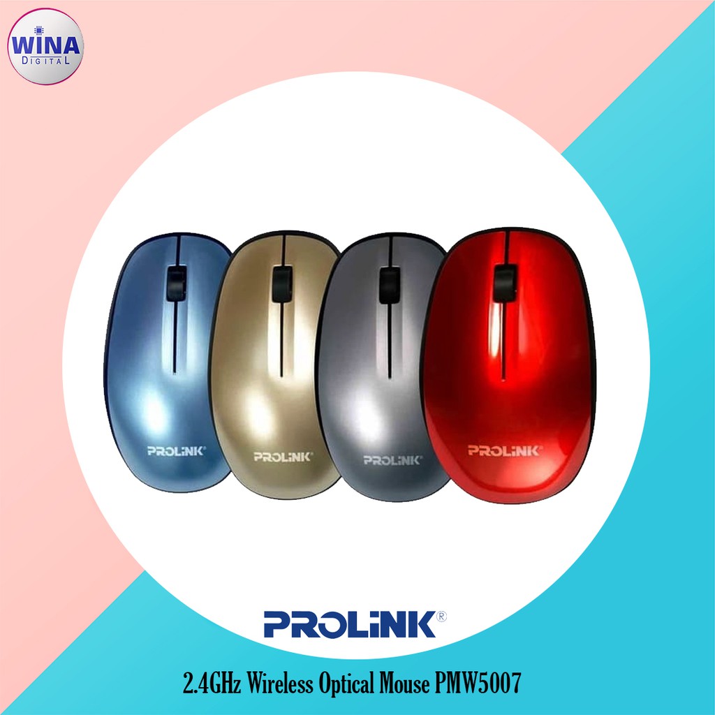 Jual Mouse Wireless Prolink PMW5007 Original | Shopee Indonesia