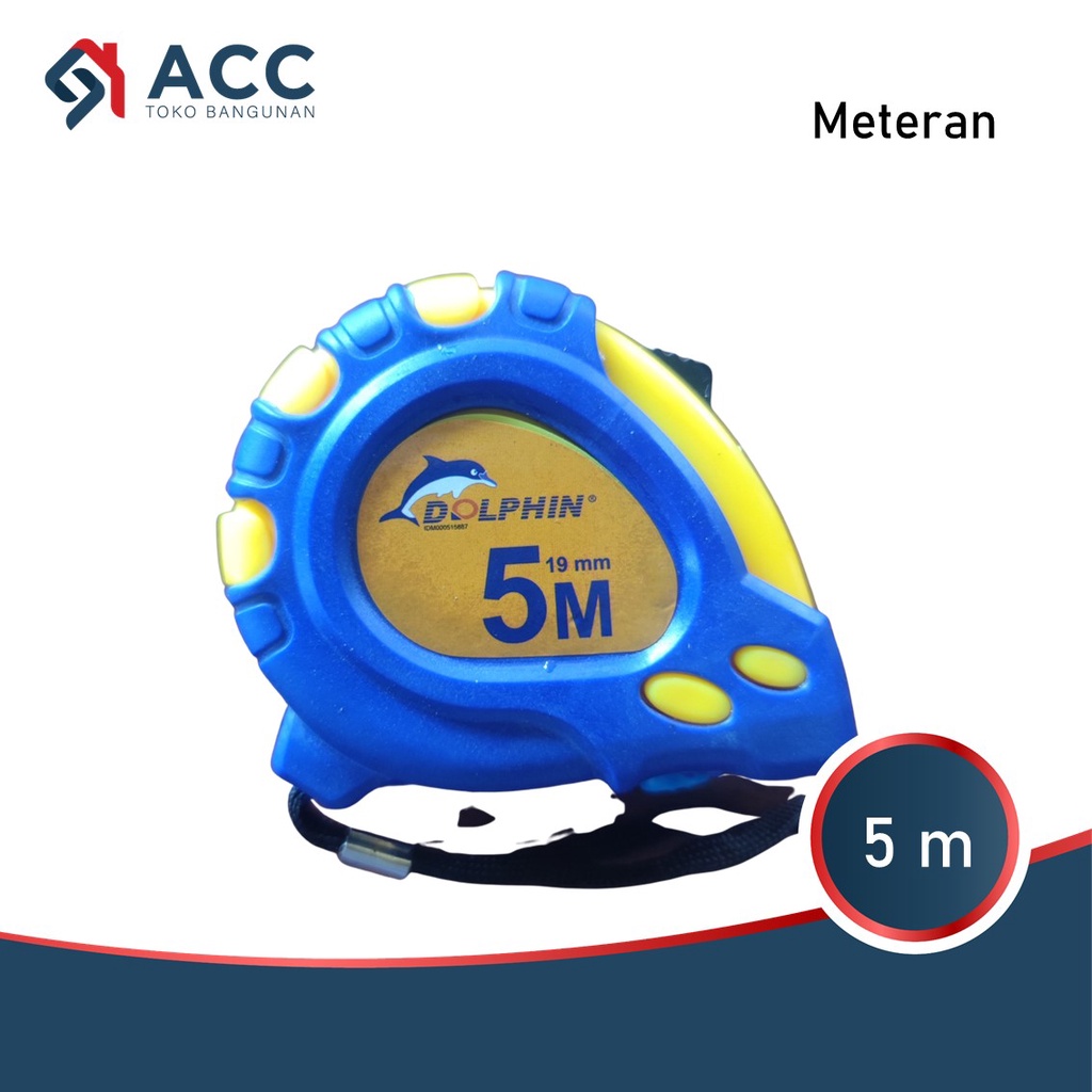 Jual Meteran 5 meter / Meteran Bangunan / Meteran Karet | Shopee Indonesia