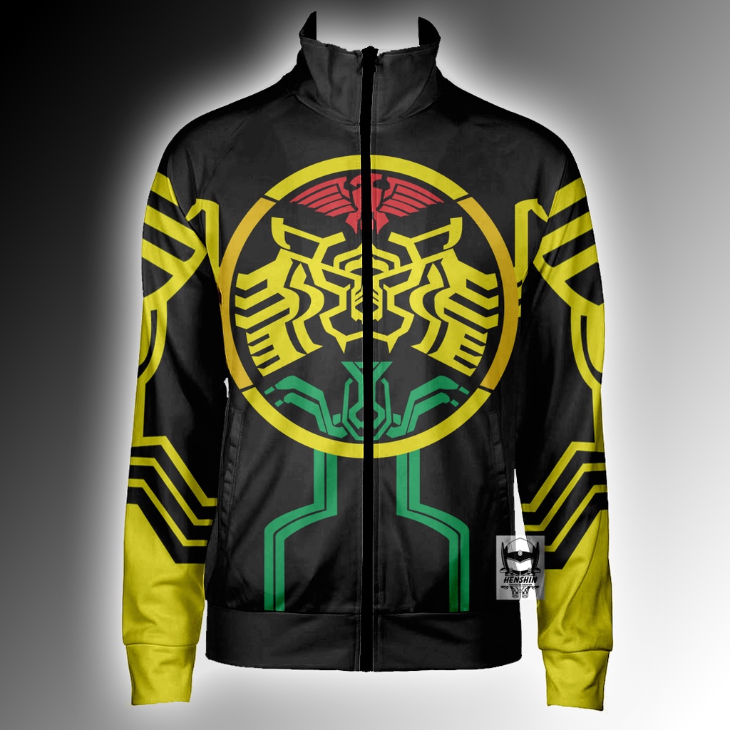 Jual JAKET TURTLENECK KAMEN RIDER OOO TATOBA KEREN TERBARU | Shopee ...