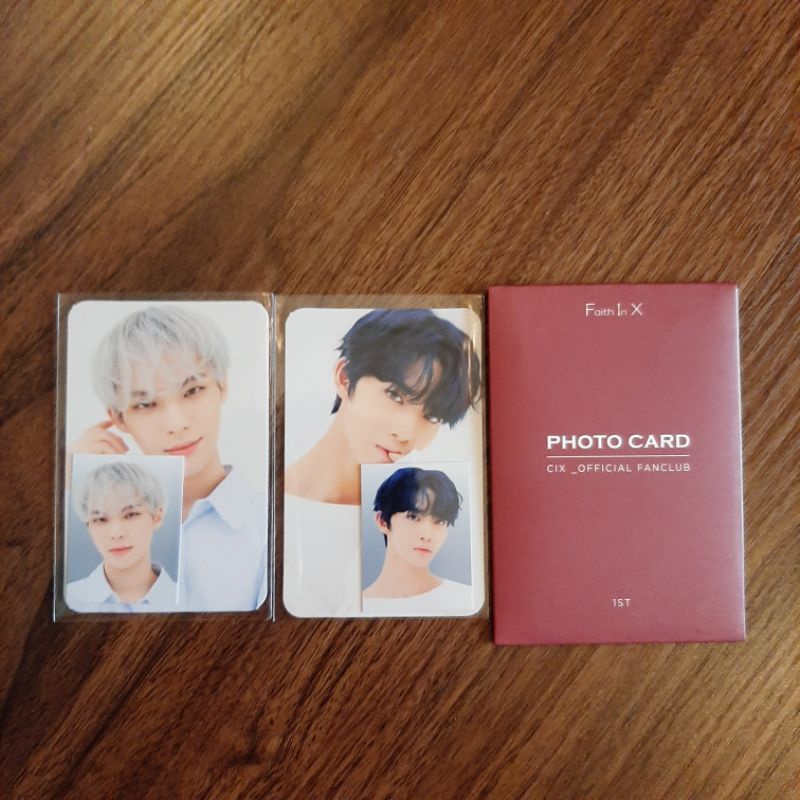 Jual bae jinyoung bx CIX 1ST FANCLUB FANKIT photocard id seunghun ...
