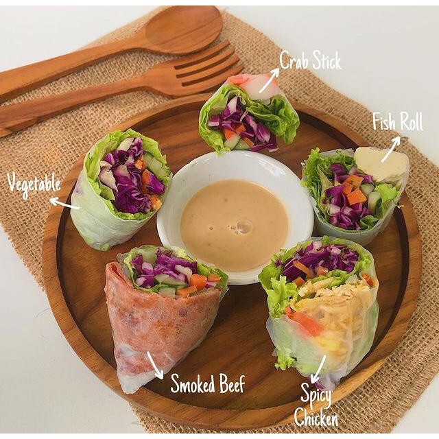 Jual VIETNAMESE SPRING ROLL MIX 3 RASA | Shopee Indonesia