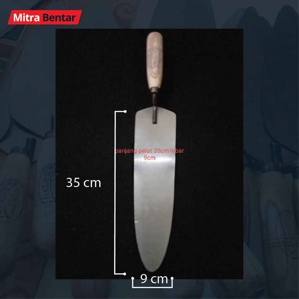 Jual Sendok Aci Baja Asli GALUR / Plastering / Trowel / Plastering ...