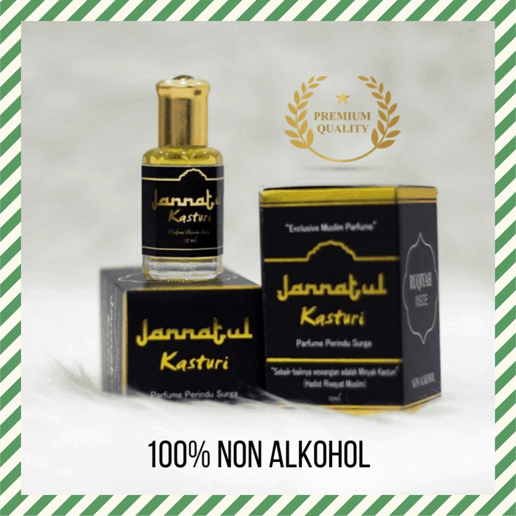 Jual Parfum Jannatul Kasturi 12ml | Minyak Wangi Sholat Original | Kasturi Asli | Shopee Indonesia