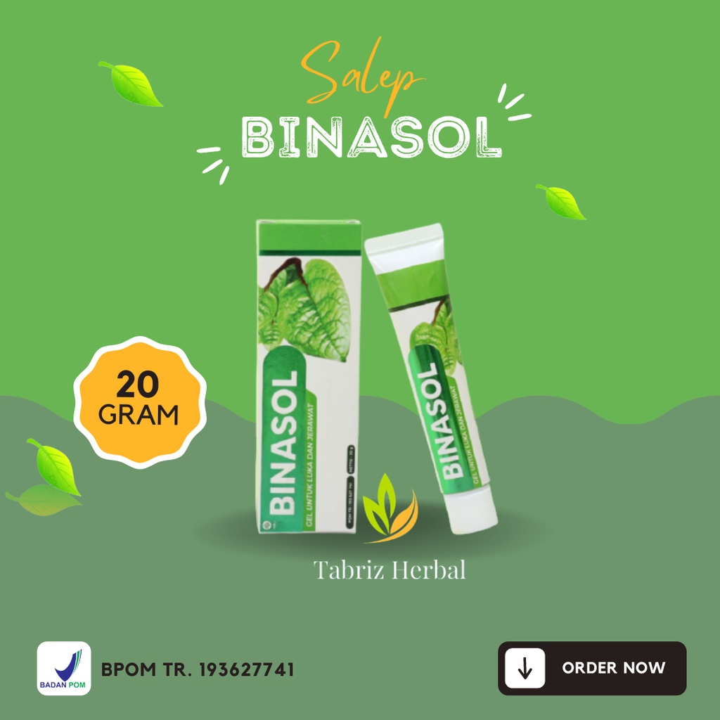 Jual Binasol Gel Obat Salep Penghilang Luka Diabetes Bekas Luka BPOM ...