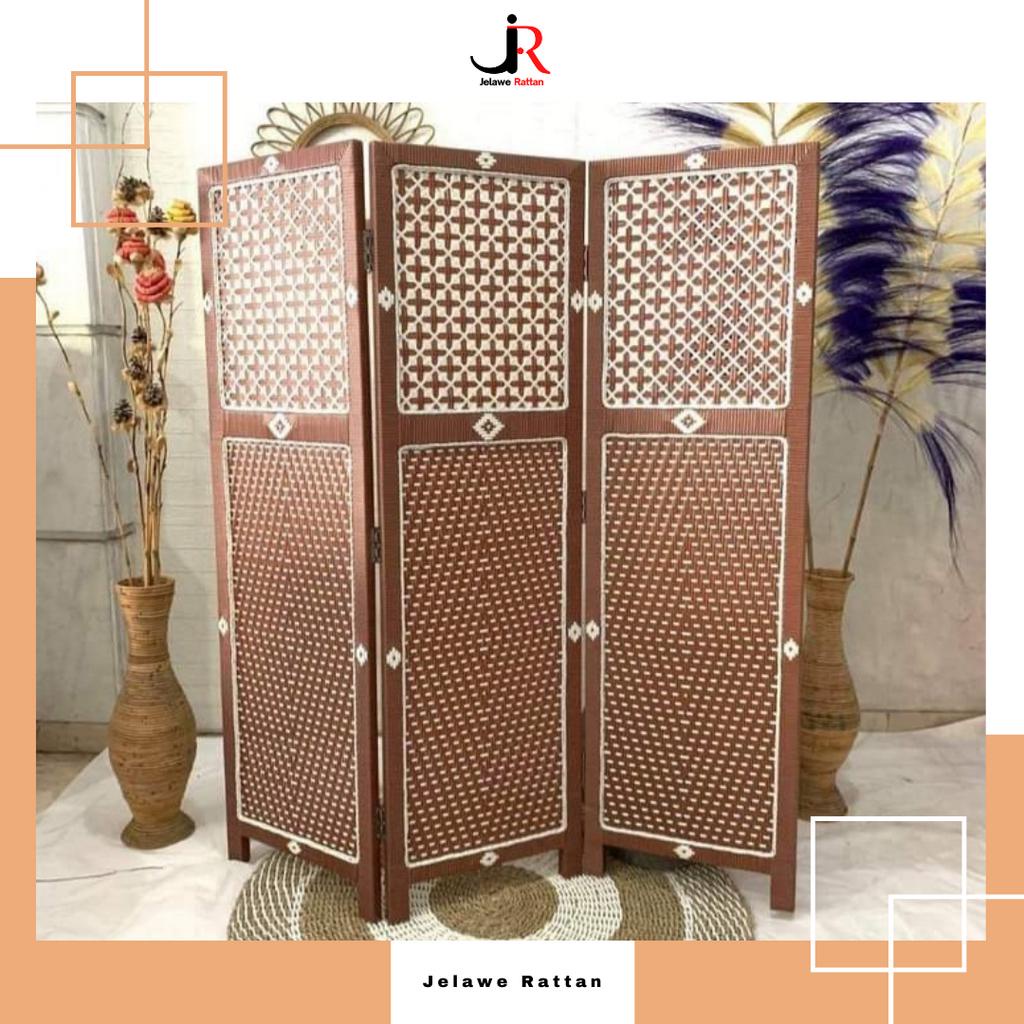 Jual Sketsel Partisi Penyekat Ruangan Skat Skatsel Rotan Sintetis ...