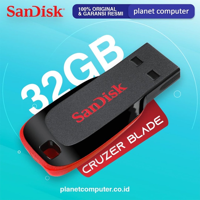 Jual FLASHDISK SANDISK 32GB CRUZER BLADE | Shopee Indonesia