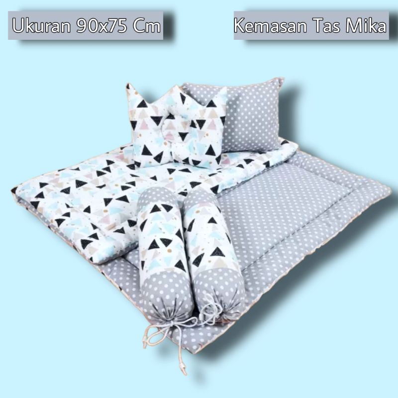 Jual 1 Set Tempat Tidur Bayi Lengkap Dengan Bantal Dan Guling - Bed ...