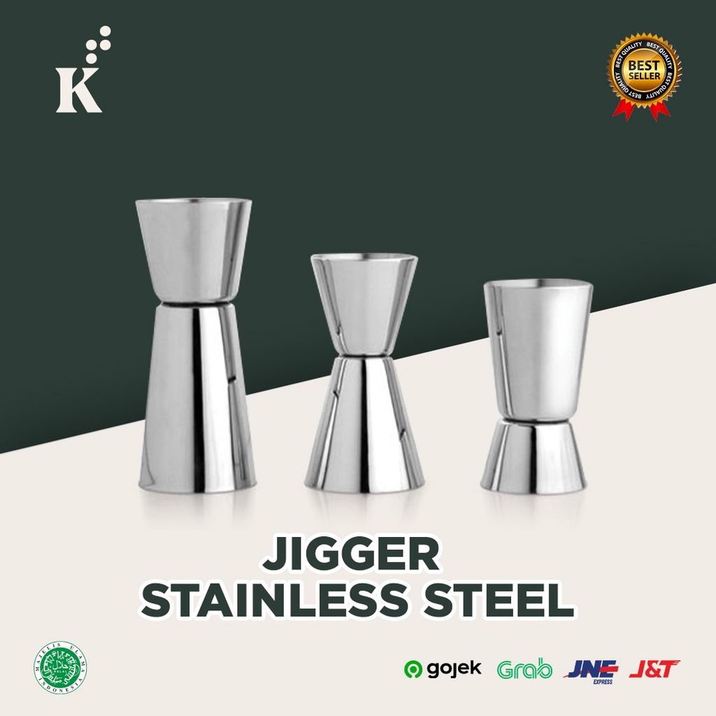 Jual Jigger 20-40 cc Stainless | Shopee Indonesia