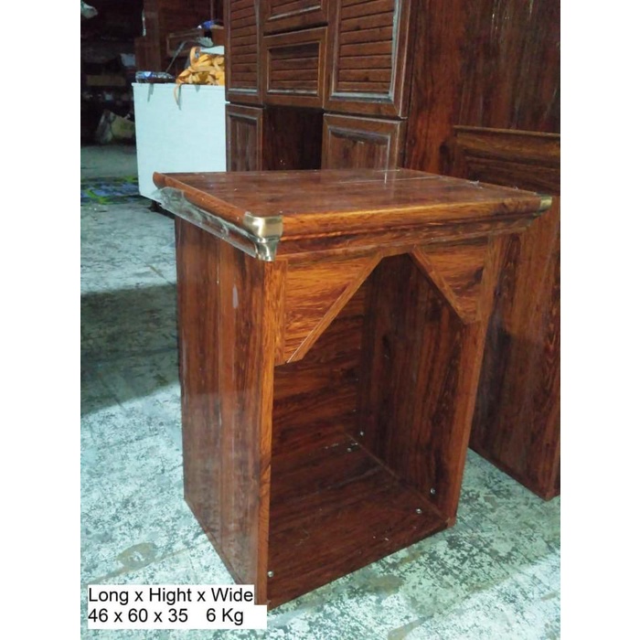 Jual Table Meja Sembayang Aluminium /Rak Aluminium /Tempat Dewa Tanah ...