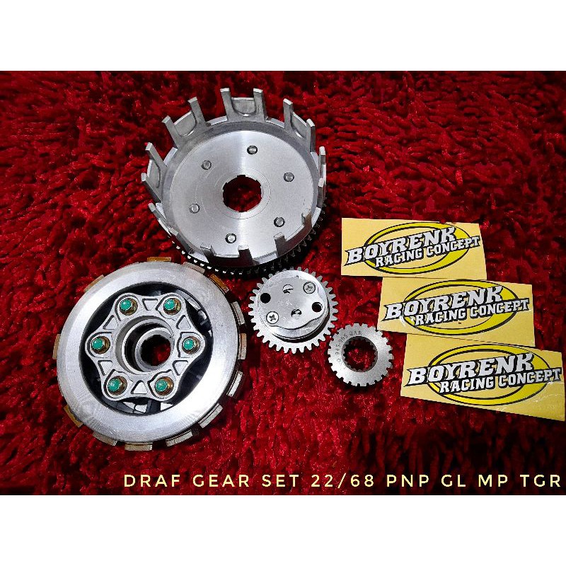 Jual DRAF GEAR DRAFGEAR RONSEL 22 68 SET PNP CB/GL/MP/TIGER - BOYRENK RACING CONCEPT | Shopee ...