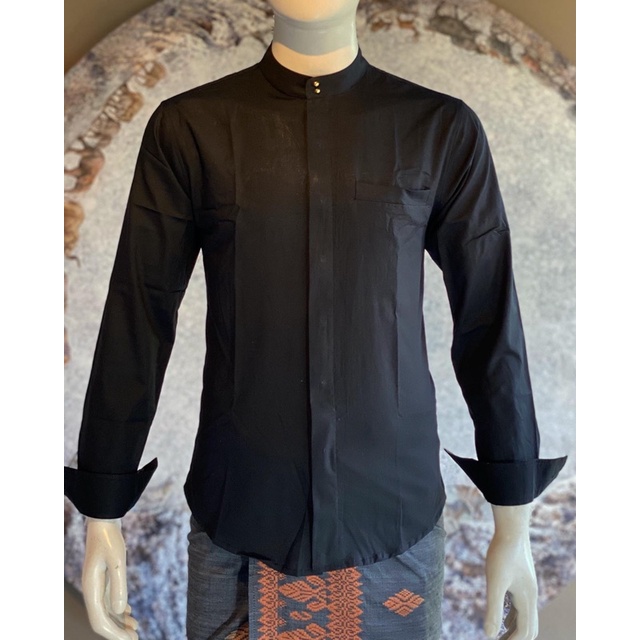 Jual Kemeja Warna Best seller kerah Gold Kancing tutup | Shopee Indonesia