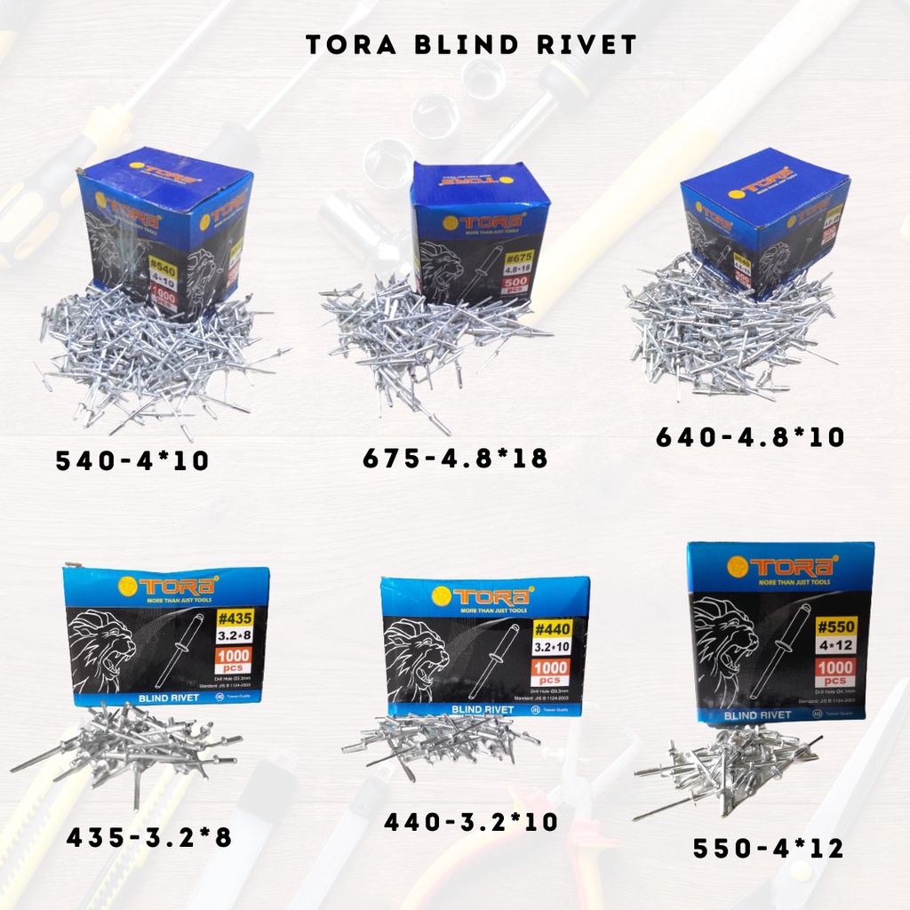 Jual PROMO!!!Paku Rivet Rivet Rivetti Tang Rivet 435 440 540 640 675 ...