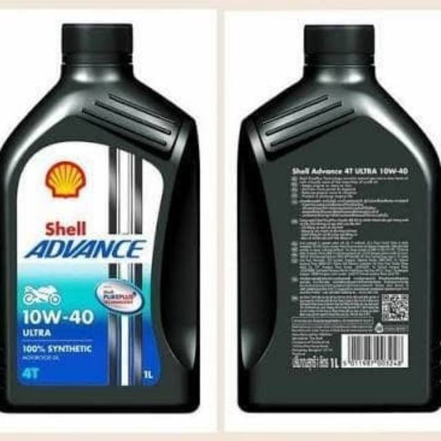 Jual Shell Advance Ultra 10W-40 oli motor full synthetic | Shopee Indonesia