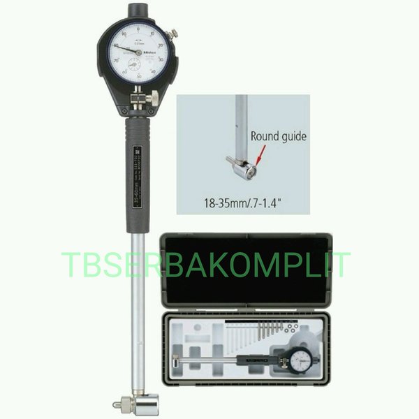Jual Mitutoyo Dial Bore Gauge 18-35mm Gage Graduation 0.01mm 511-711 ...