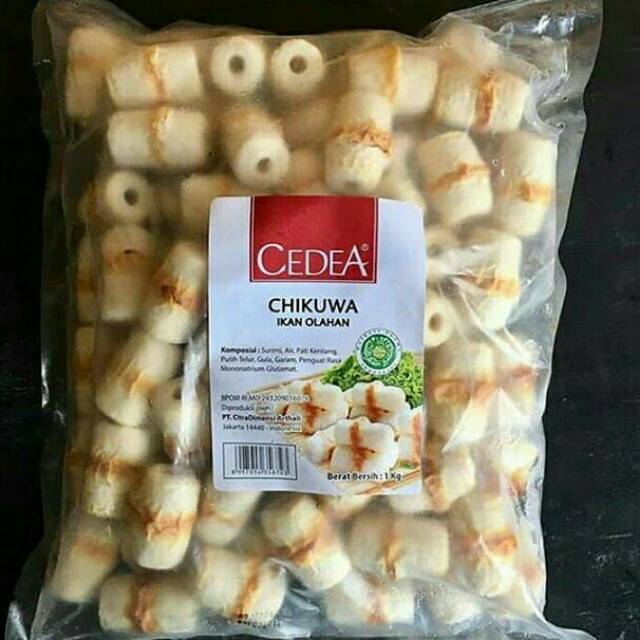 Jual Cedea Chikuwa 1kg / cikuwa / cedea / frozen food | Shopee Indonesia