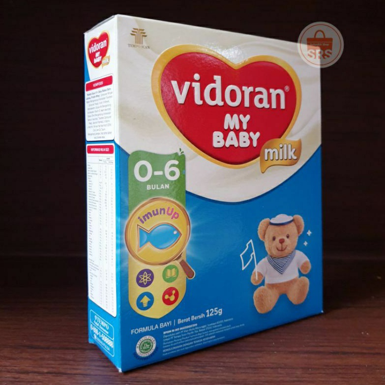 Jual Vidoran My Baby Milk 125g 0-6 Bulan Imun Up / Susu Formula Bayi ...